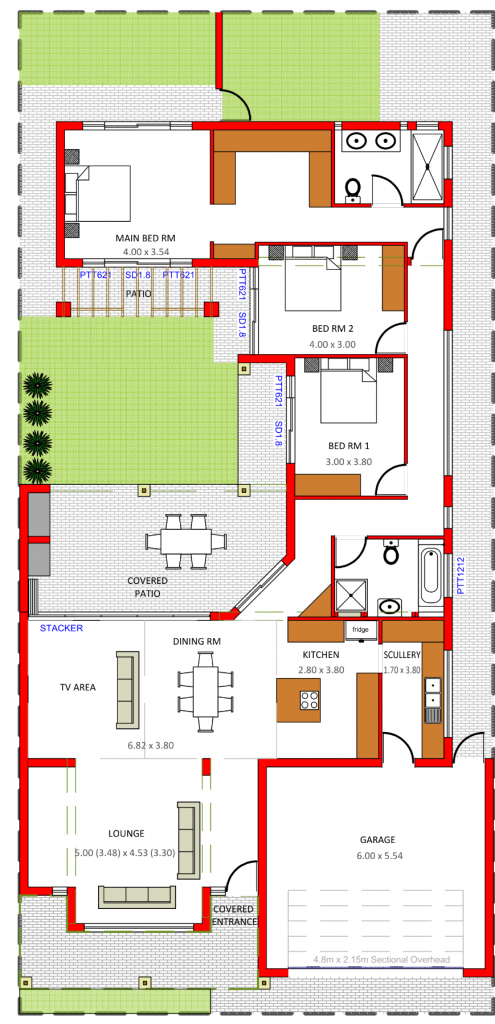 Plan Type H – Mount Prospect Estate